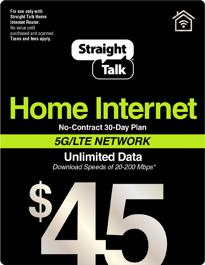 5G/LTE Home Internet: Cut The Cord. Keep The Cash - Straight Talk