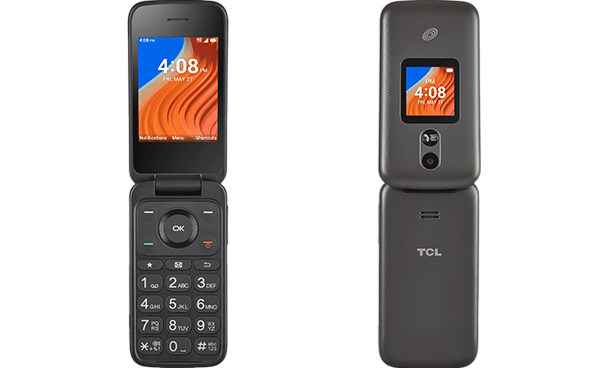TCL Flip 2 Prepaid Flip Phone - Straight Talk